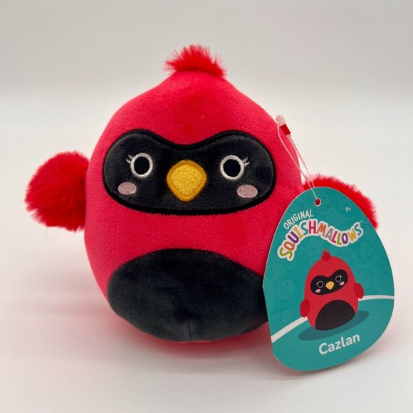 Squishmallows | Toys | Nwt 5 Cazlan The Red Cardinal Squishmallow ...